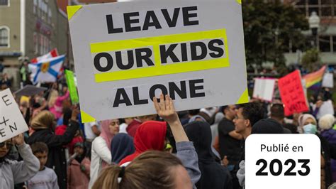 Thousands Protest Over Gender Identity Sex Ed Policies In Schools