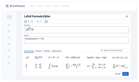 Writing Fractions Superscripts And Roots In Conf Atlassian Community