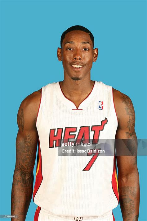Robert Dozier Of The Miami Heat Poses For A Portrait During The Miami