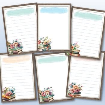 Notepad Sheets Set By Dp Sharpe Resources Tpt