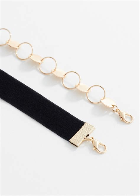 Set De 2 Coliere Teen Mango Outlet Romania