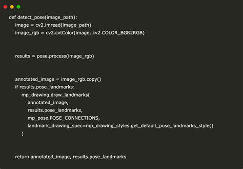 A Code Implementation For Advanced Human Pose Estimation Using Mediapipe Opencv And Matplotlib
