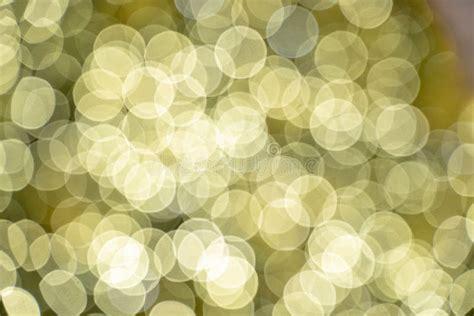 Bokeh Lights Effect With Shades Of Yellow Stock Image Image Of Bokeh Design 257456905