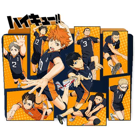 Haikyuu Folder Icon By Gzeromus On Deviantart