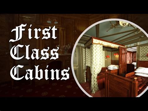 Titanic 1st Class Bedrooms