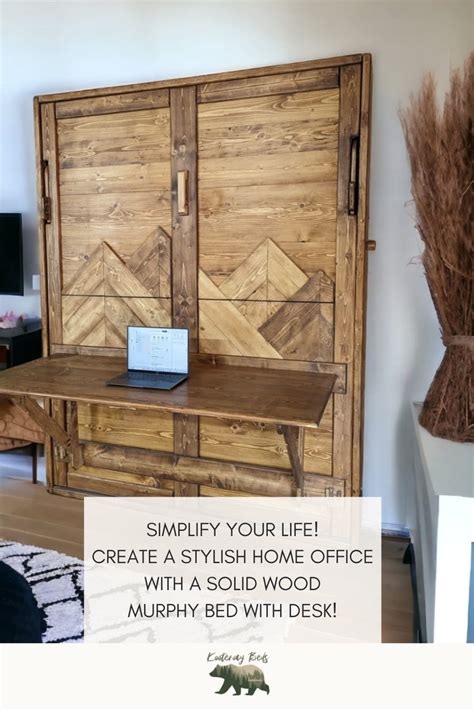 Small Space Big Ideas Murphy Bed Desk For Modern Living Murphy Bed