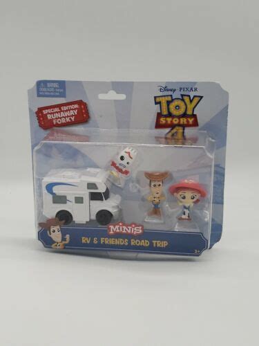 Toy Story Disney Pixar 4 Minis Rv And Friends Road Trip Pack 4668225633