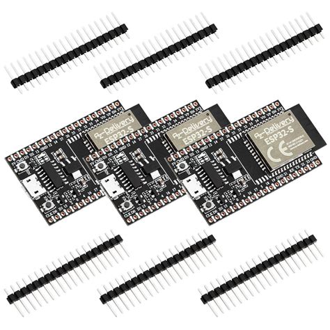 Esp32s Dev Kit C V4 Wlan Dev Board Unverlötet Kompatibel Mit Arduino