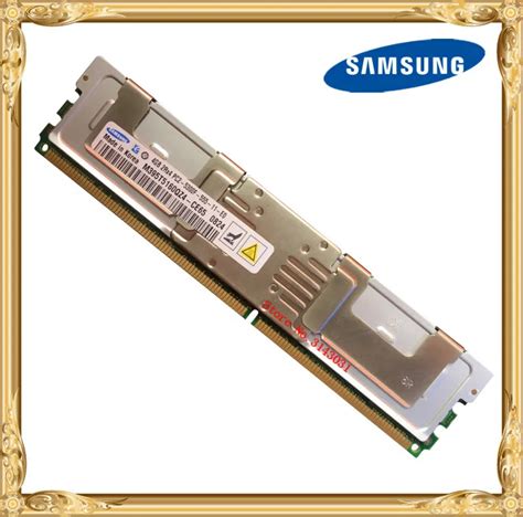 Samsung Server Memory DDR GB GB MHz PC F ECC FBD FB DIMM Fully Buffered RAM Pin