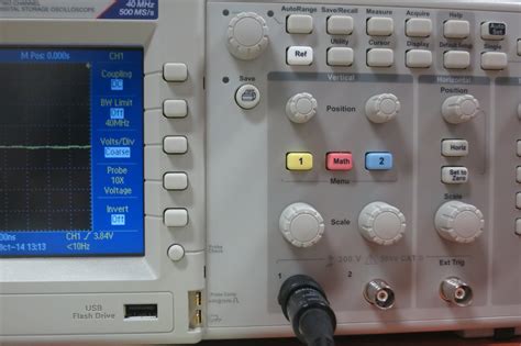 Guide To The Tektronix Tbs 1042 Oscilloscope Trybotics