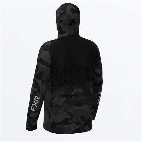 Mens Pro Camo Air Upf Pullover Hoodie Fxr Racing Usa