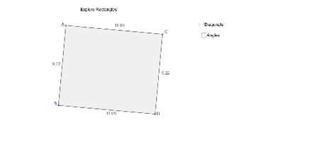 Explore Rectangles Geogebra Explore Rectangles Geogebra