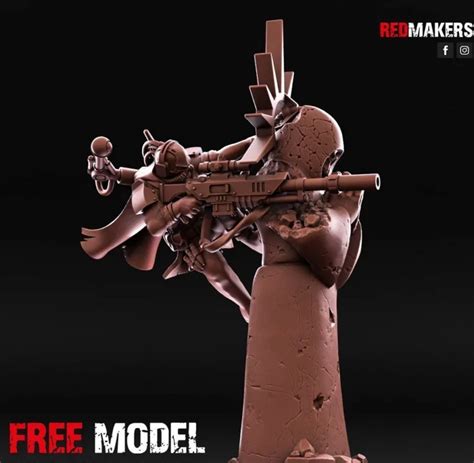 Vindicare Sniper Assassin Free High Quality Models