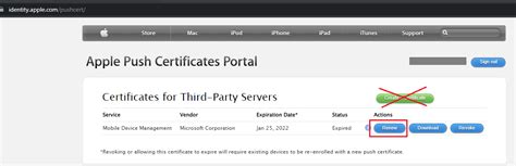 How To Renew Apple Push Notification Certificate In Microsoft Intune Tech Highs And Headaches