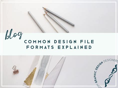 Common Design File Formats Explained Design Design Files File Format