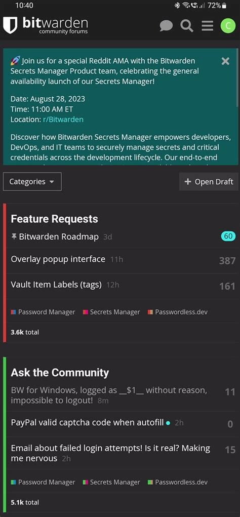Bitwarden Community App Why Isnt It On Play Store Password Manager Bitwarden Community Forums
