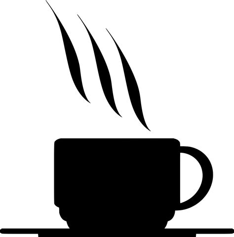 SVG > Kaffee Bar Cafe Tasse - Kostenloses SVG-Bild & Symbol. | SVG Silh