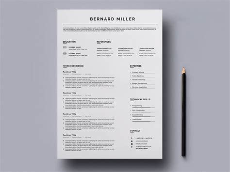Free Autocad Operator Resume Template With Professional Look