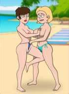 Post American Dad Crossover Gina Jabowski Paradise PD Security Girl SexFightFun