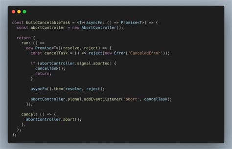Javascript 面试官：讲一下如何终止一个 Promise 继续执行 前端蛋卷 Segmentfault 思否