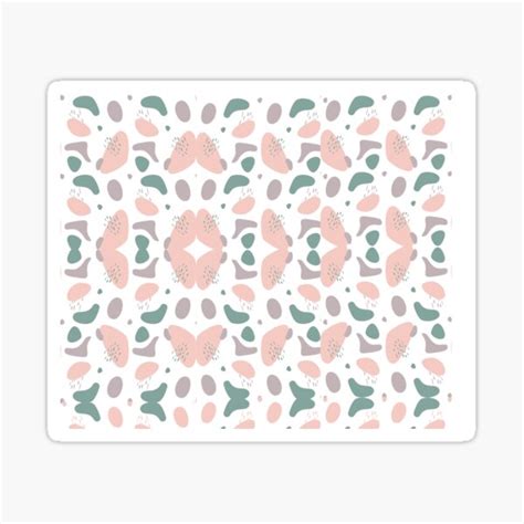 Coloured Blobs Sticker For Sale By Saimia Redbubble