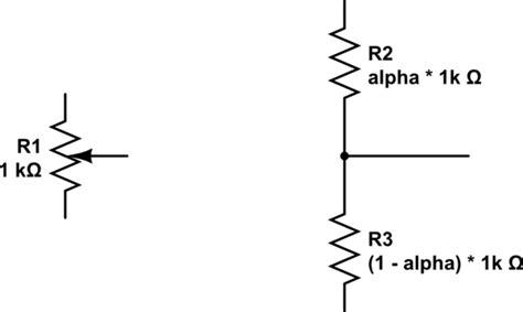 Resistors Driving A LED With A Potentiometer In Parallel Electronic Basics Electrical