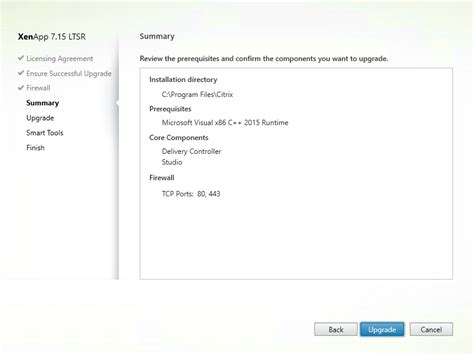 Upgrade Citrix XenApp From To LTSR