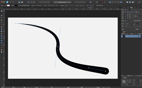 Missing Dotted Line With Pressure V1 Bugs Found On Macos Affinity Forum