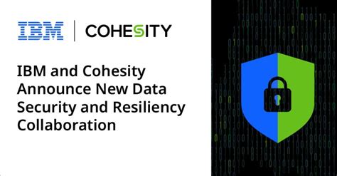 Cohesity and IBM partner to enhance data security and resiliency | GANESH Shetty