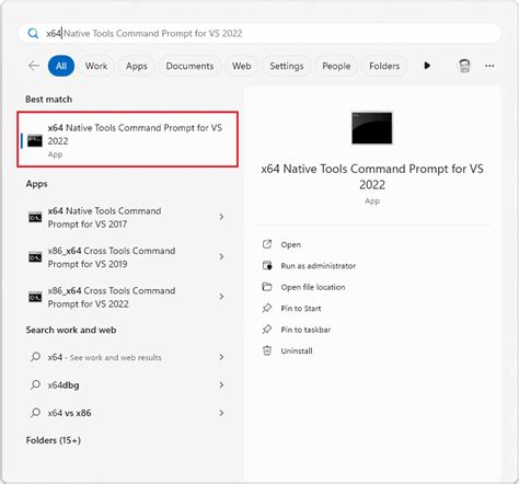 How To Enable A 64 Bit Msvc Toolset On The Command Line Microsoft Docs