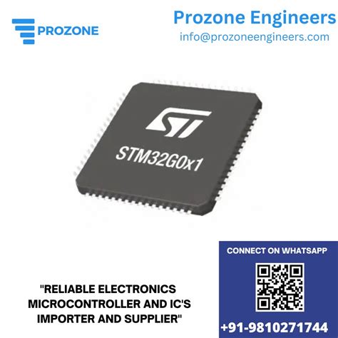 STM Microelectronics STM32G0C1RCT3 LQFP 64 64 LQFP At Rs 655 Piece In New Delhi