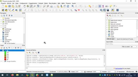 Pyqgis Setting The Visual Style Of A Raster From Python Console In Qgis Geographic