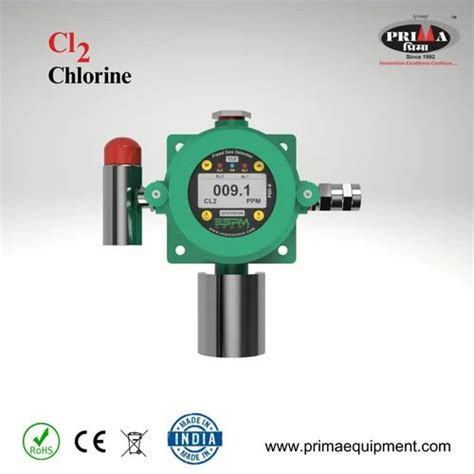 Cl2 Fixed Gas Detector Chlorine At ₹ 30000 Piece Gas Detector In Vadodara Id 26332234348