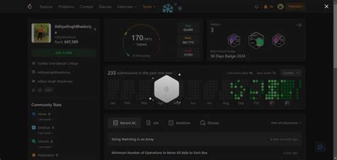 codingjourney leetcode consistencyiskey problemsolving… aditya