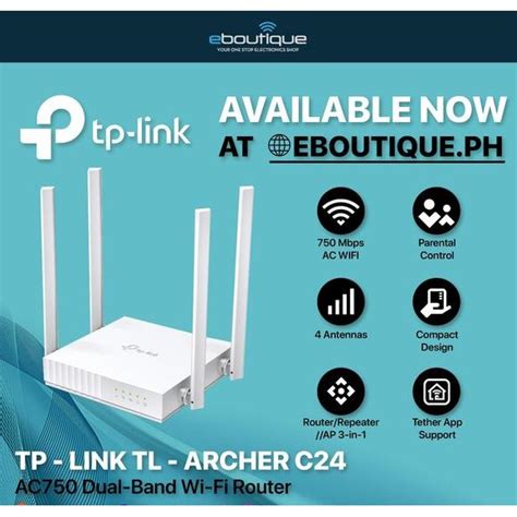 Jual Tp Link Archer C Ac Dual Band Wi Fi Router G Shopee Indonesia