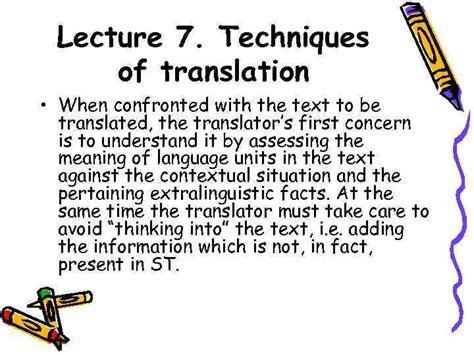 Theory Of Translation General Theory Bilingual Theory Special