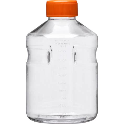 1l Clear Ps Plastic Easy Grip Media Bottle W Cap 24 Cs Corning® 430518