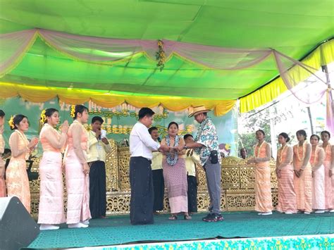 ကျိုက်လတ်မြို့နယ်တွင် ၁၃၈၅ ခုနှစ်မြန်မာ့ရိုးရာ ယဉ်ကျေးမှု အတာသင်္ကြန်ပွဲတော် ဖွင့်ပွဲ အခမ်းအနား