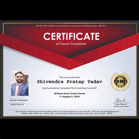 Shivendra Pratap Yadav On Linkedin Excelskills Learningjourney