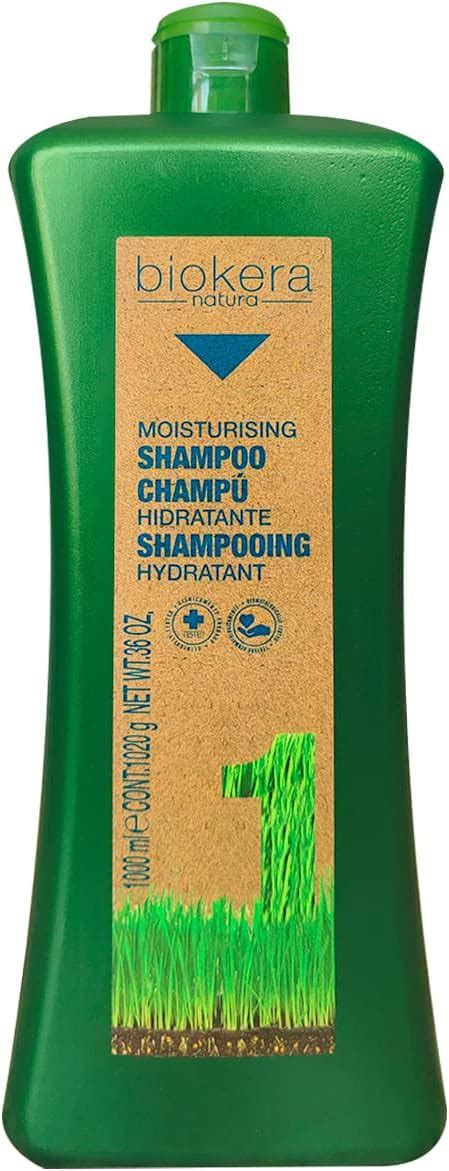 Salerm Biokera Shampoo Hidratante 1000ml Natura Moisturising Shampoo