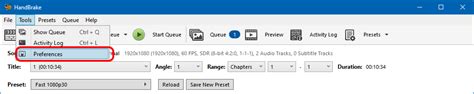 Handbrake Documentation — Using The Queue
