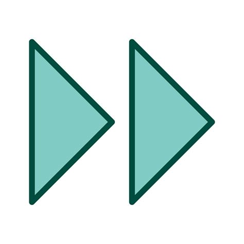 forward arrows icon design 507634 vector art at vecteezy