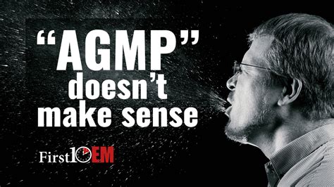 Aerosol Generating Medical Procedure Is A Faulty Paradigm First10em