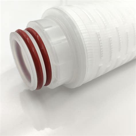 High Efficiency Pes Membrane Pleated Filter Cartridge Filter For Water Treatment Pes Pleated