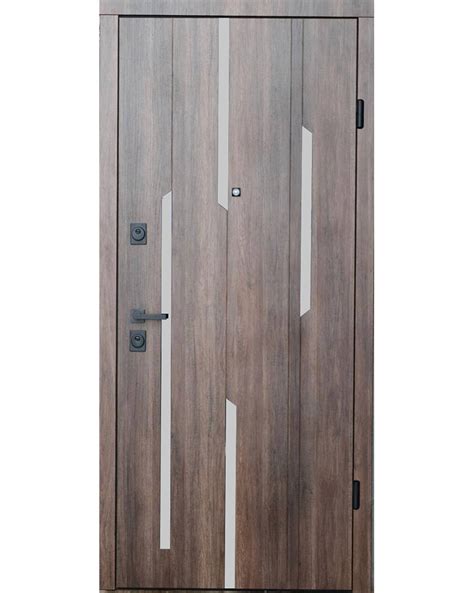 ლითონის კარი Mirage მუხა თამბაქო 950 X 2200 Zodi Ge