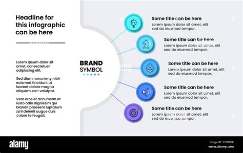 infographic template with icons and 5 options or steps can be used for workflow layout diagram