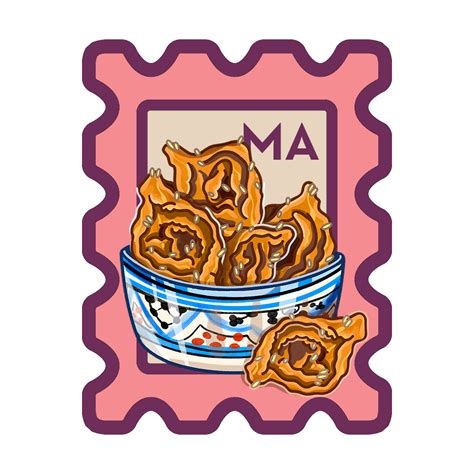 Chebakia Slowly Stamps