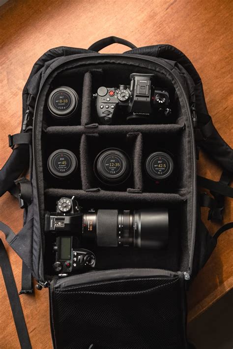 Perfectly Organized Lumix Gear Bag Câmera De Cinema Equipamento