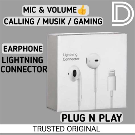 Jual Headset Iphone Lightning Kabel Kabel Ip Headset Iphone Pro