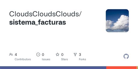 GitHub CloudsCloudsClouds Sistema Facturas